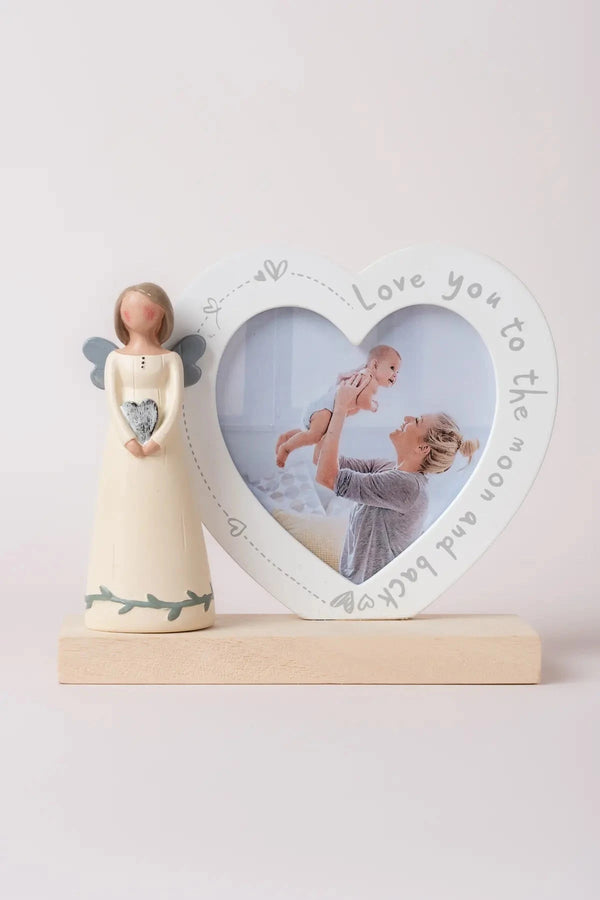 Angel Wooden Photo Frame | Picture Frames | Baby – Carraig Donn