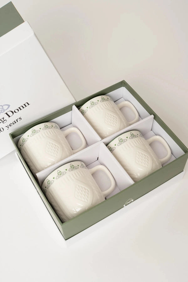 Carraig Donn 60th Anniversary Aran Mug Set Of 4