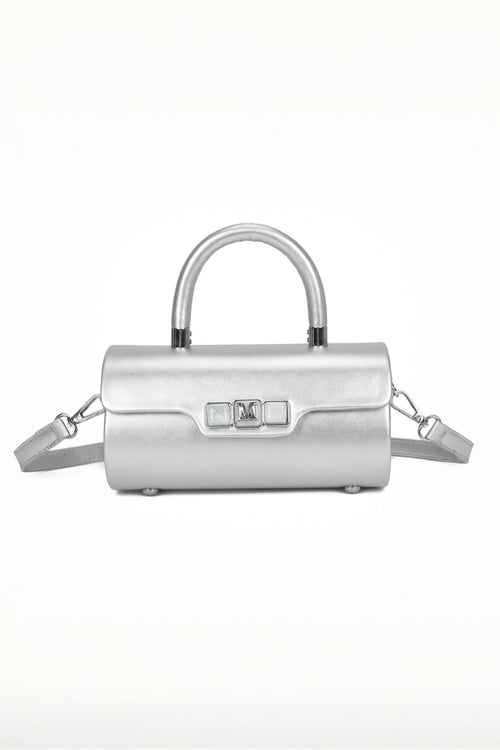 Silver Barrel Evening Bag | Occasion Bags | Carraig Donn