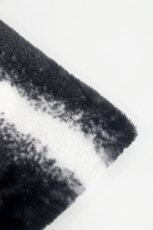 Black & White Faux Fur Snood | Scarves | Carraig Donn
