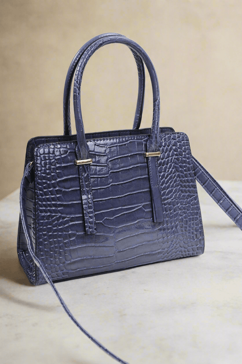 Blue Croc Tote Bag | Ladies Handbags | Carraig Donn