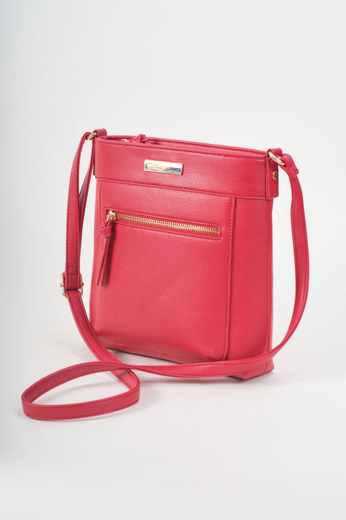 Red Classic Crossbody | Ladies Handbags | Carraig Donn