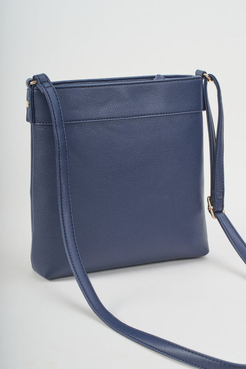 Navy Classic Crossbody Bag | Handbags | Carraig Donn