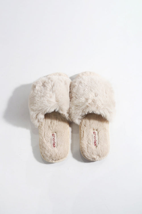 Faux Fur Mule Slippers | Nightwear | Carraig Donn