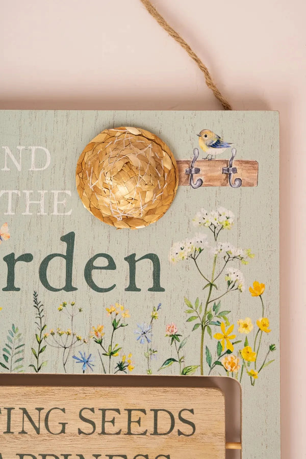 Decorative Hanging Wooden Garden Plaque | Giftware – Carraig Donn