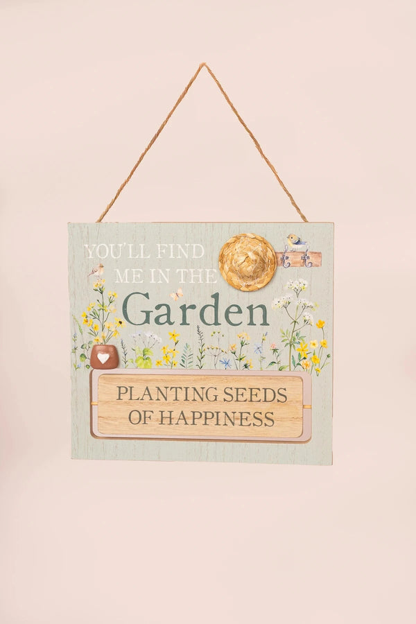 Decorative Hanging Wooden Garden Plaque | Giftware – Carraig Donn