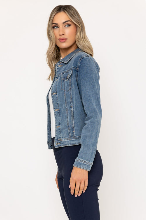 Medium Blue Denim Jacket | Ladies Jackets – Carraig Donn