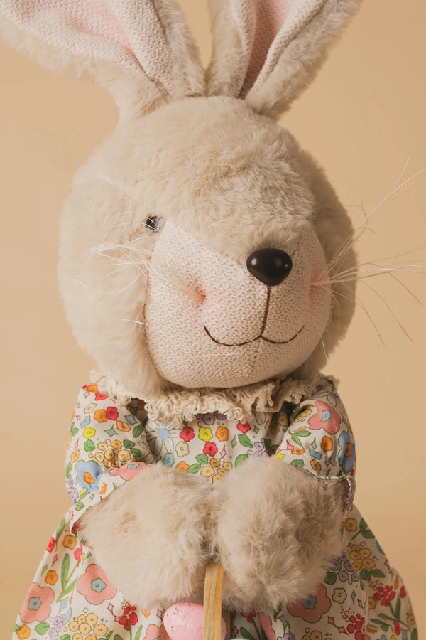 Standing Ms. Bunny Holding Easter Eggs Basket | Easter – Carraig Donn
