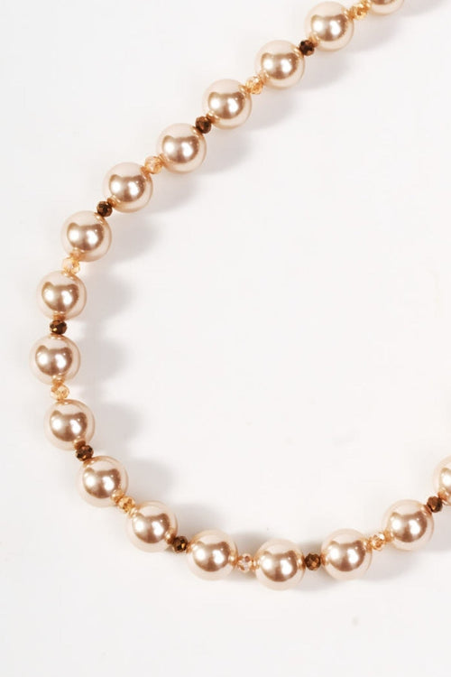Pink Faux Pearl Necklace | Women's Jewellery | Carraig Donn