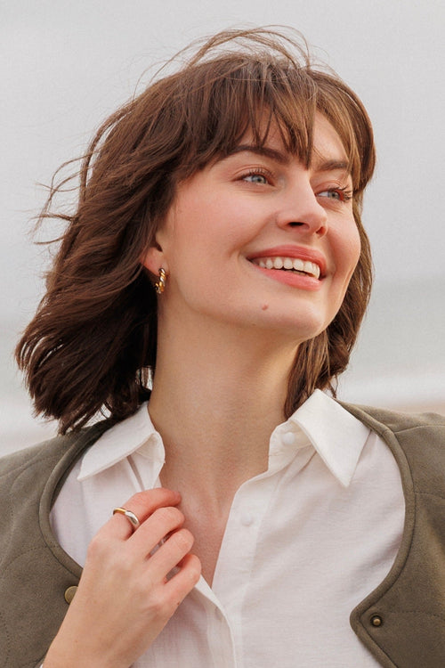 Two Tone Ring | Mixed Metal Jewellery | Carraig Donn