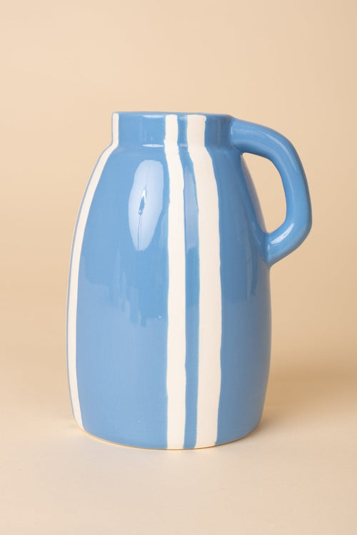 Medium Blue Decorative Vessel | Home Decorations – Carraig Donn