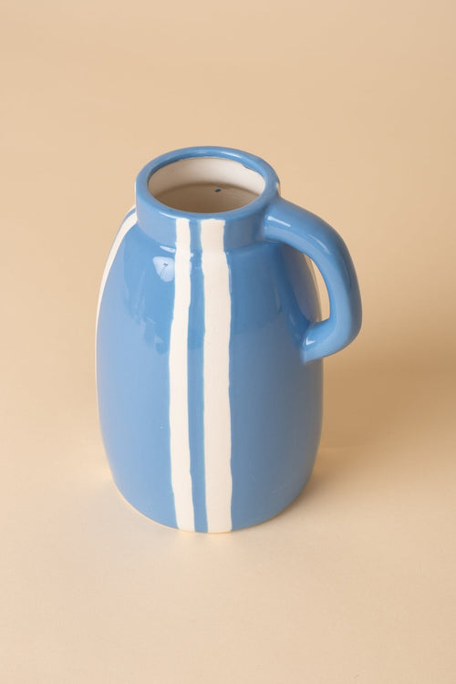 Medium Blue Decorative Vessel | Home Decorations – Carraig Donn